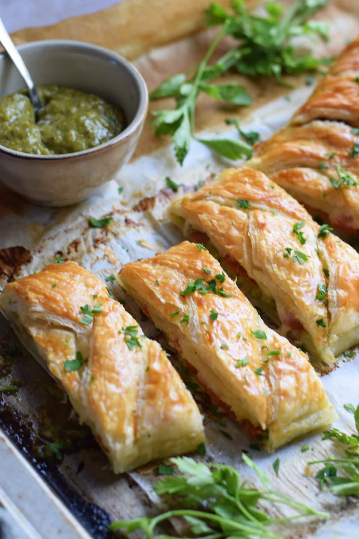 Caprese Puff Pastry - Julia's Cuisine
