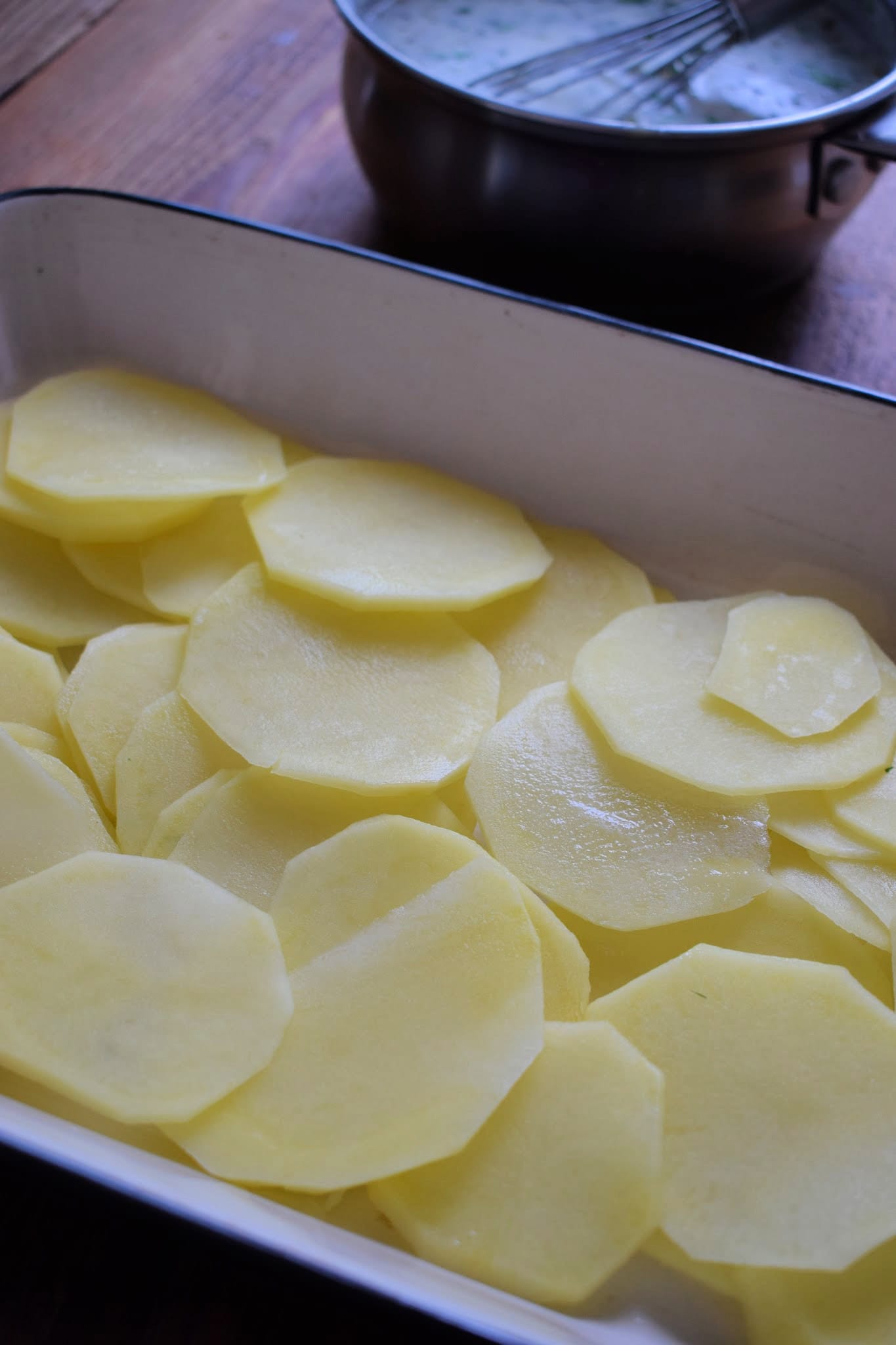 Old Fashioned Scalloped Potatoes - Julia's Cuisine