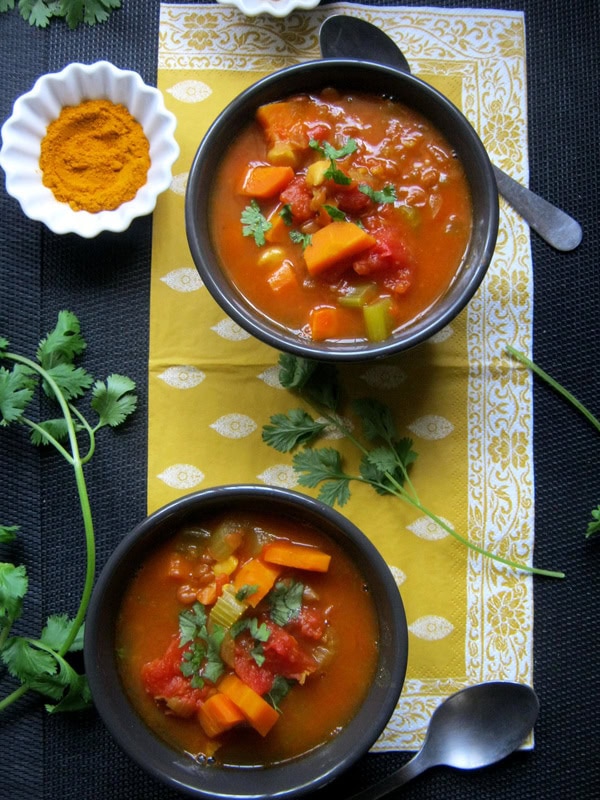 Spiced Moroccan Soup - Julia's Cuisine