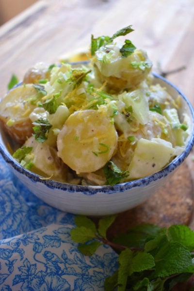 Potato & Cucumber Salad - Julia's Cuisine