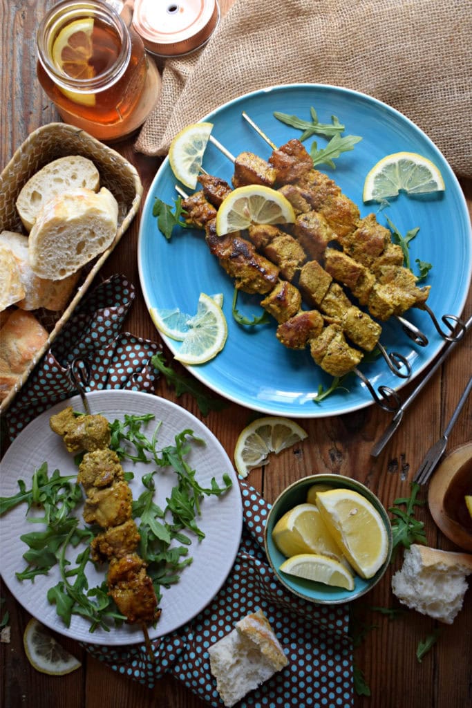 Moroccan spiced Pork Kebabs - Julia's Cuisine