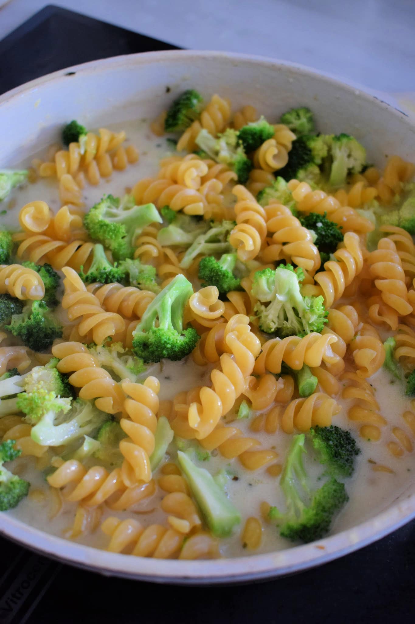 20 Minute Parmesan Pasta With Broccoli - Julia's Cuisine
