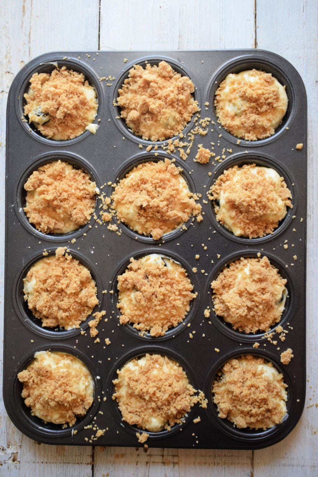 Blueberry Strudel Muffins - Julia's Cuisine