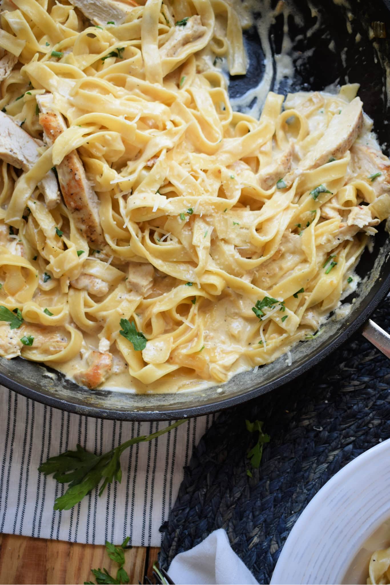 Chicken Alfredo - Julia's Cuisine