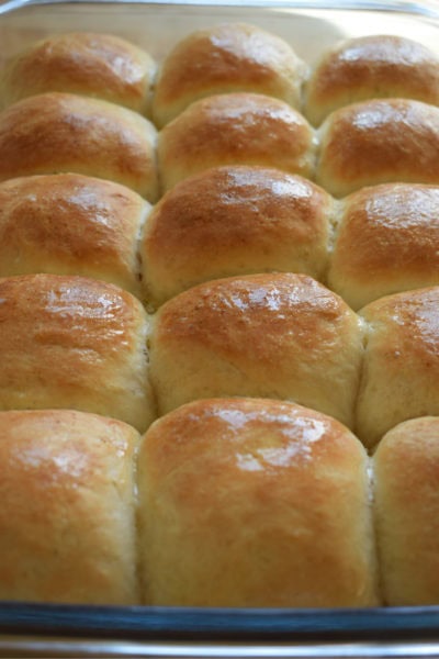 Fluffy White Dinner Rolls - Julia's Cuisine