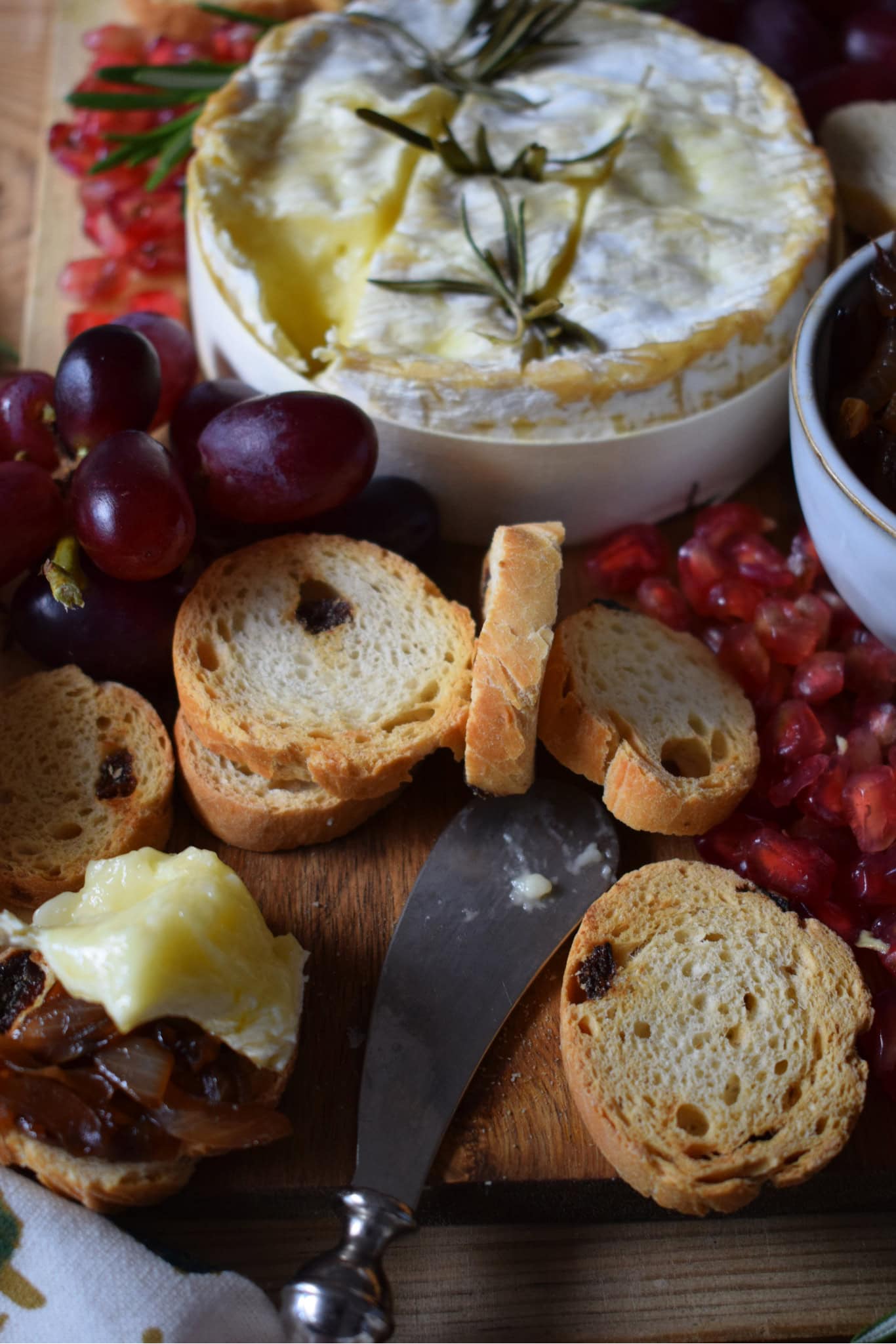 Baked Camembert with Rosemary - Julia's Cuisine