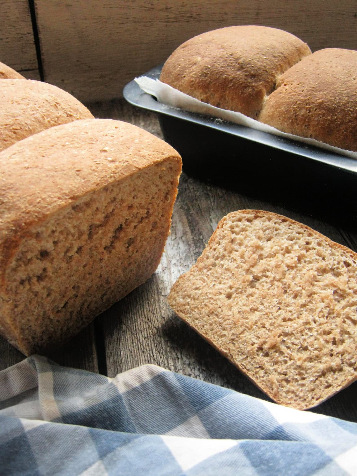 Whole Wheat Bread Loaf - Julia's Cuisine
