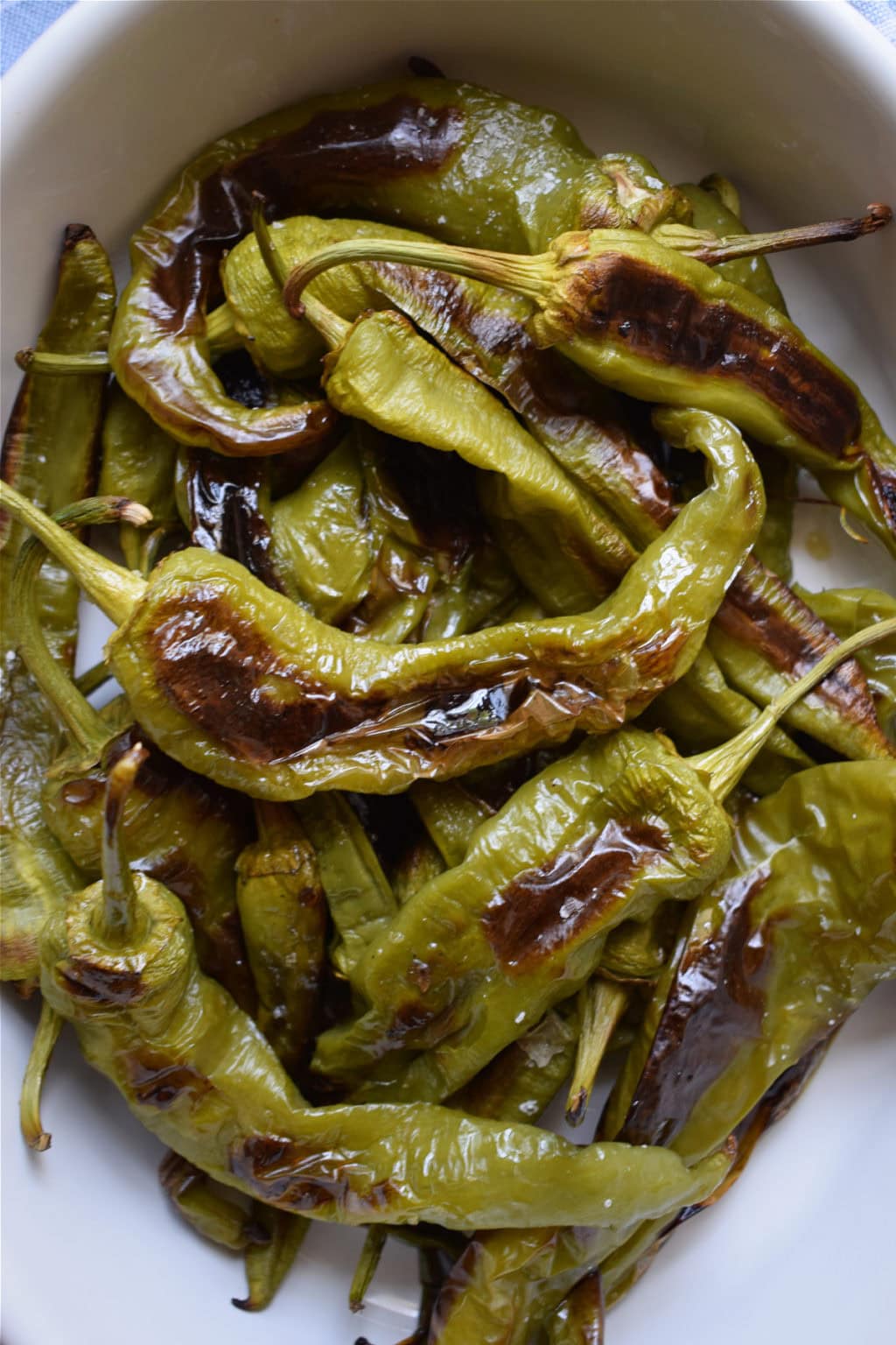 Oven Roasted Italian Green Peppers - Julia's Cuisine