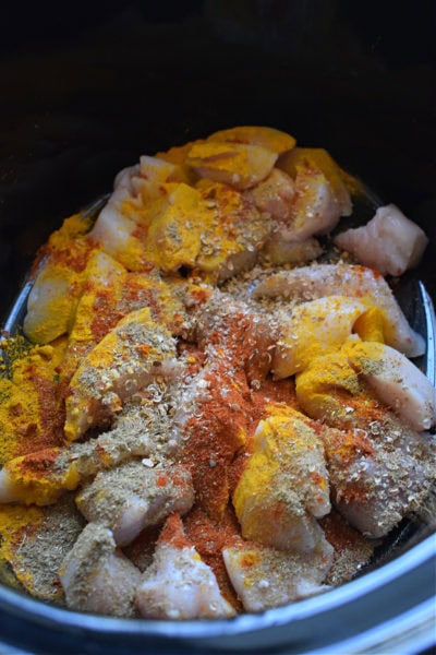 Slow cooker Curry Chicken With Coconut Milk - Julia's Cuisine