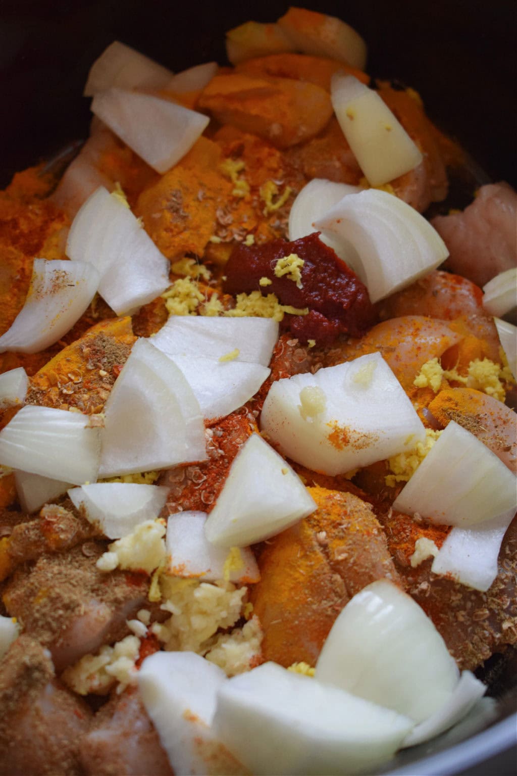 Slow cooker Curry Chicken With Coconut Milk - Julia's Cuisine