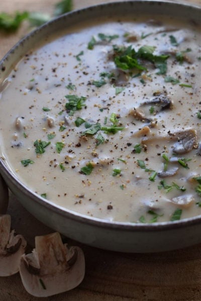 Creamy Mushroom Sauce - Julia's Cuisine