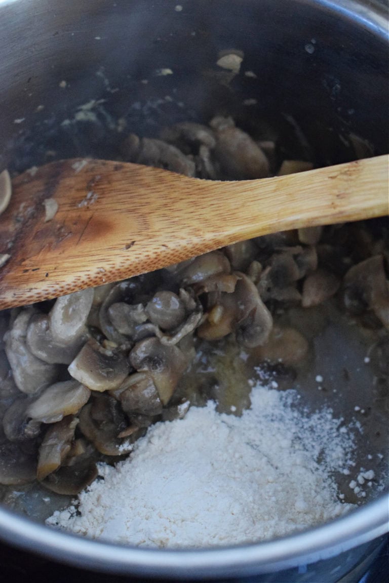 Creamy Mushroom Sauce - Julia's Cuisine