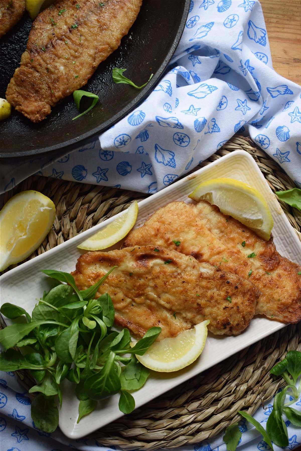 Pan Fried Hake - Julia's Cuisine