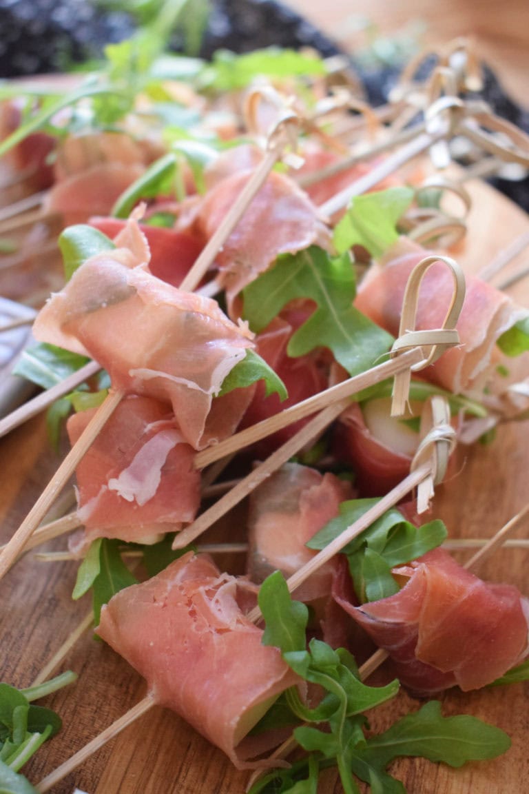 Spanish Ham and Cured Cheese Bites - Julia's Cuisine