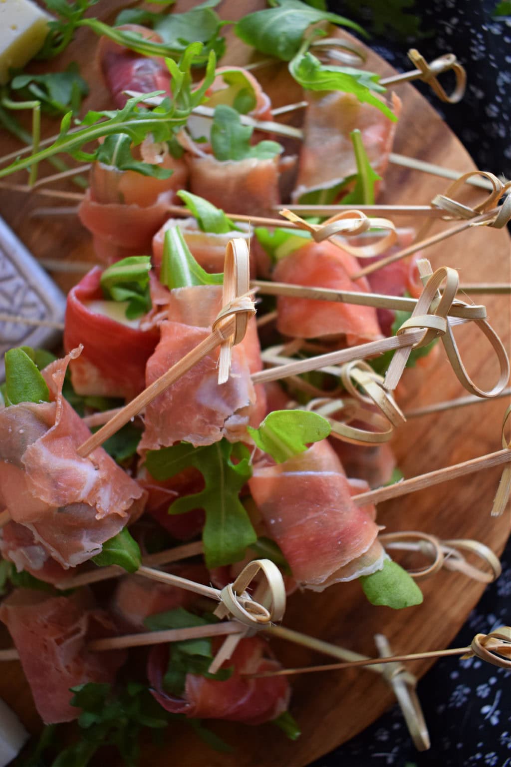 Spanish Ham and Cured Cheese Bites - Julia's Cuisine