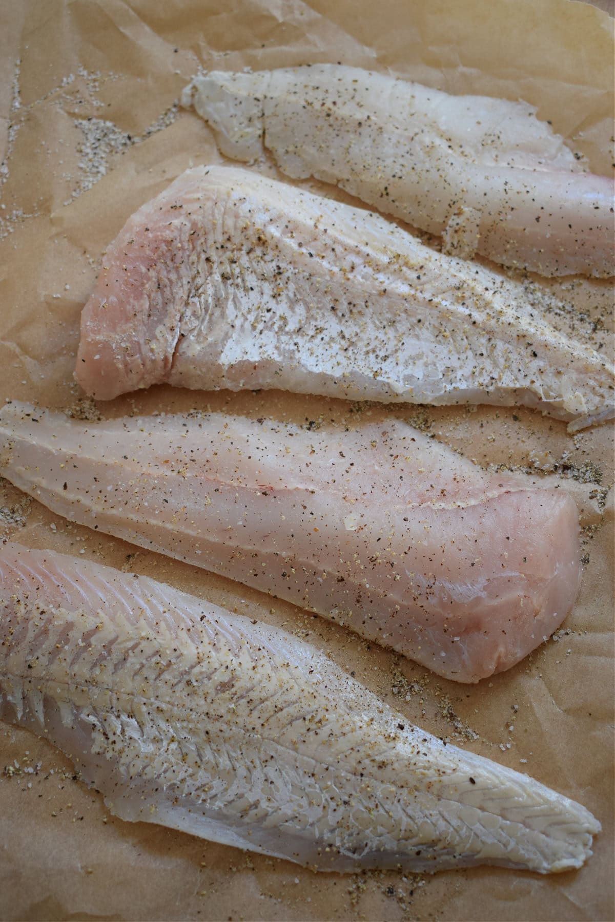 Pan Fried Perch with lemon parsley Sauce - Julia's Cuisine
