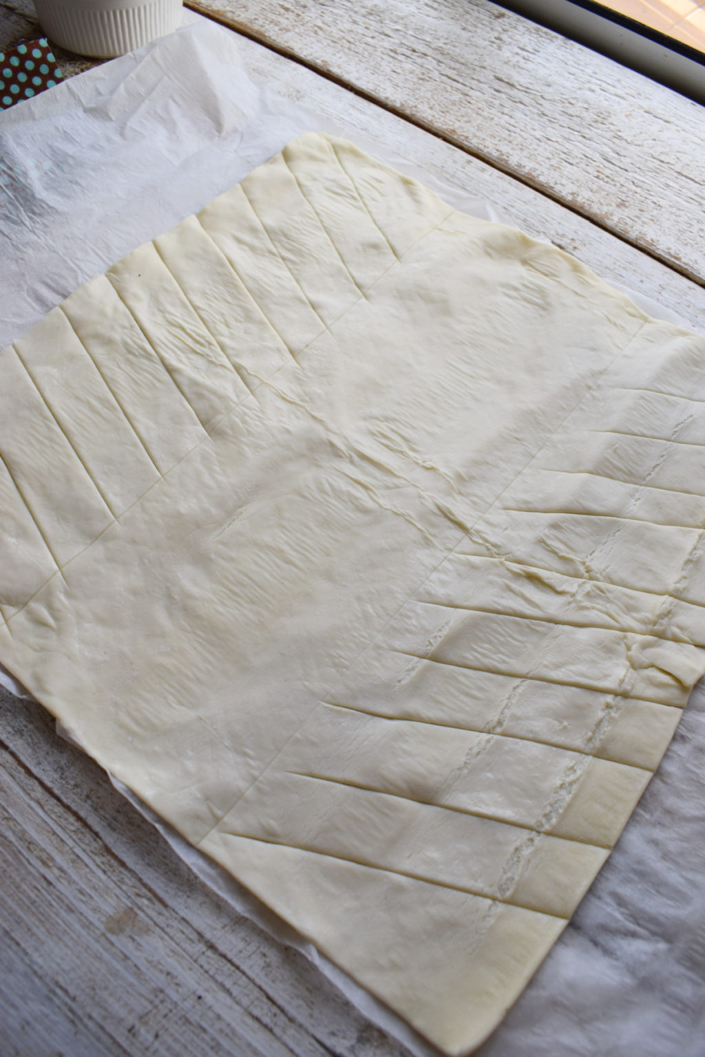 Nutella Puff Pastry Braid - Julia's Cuisine