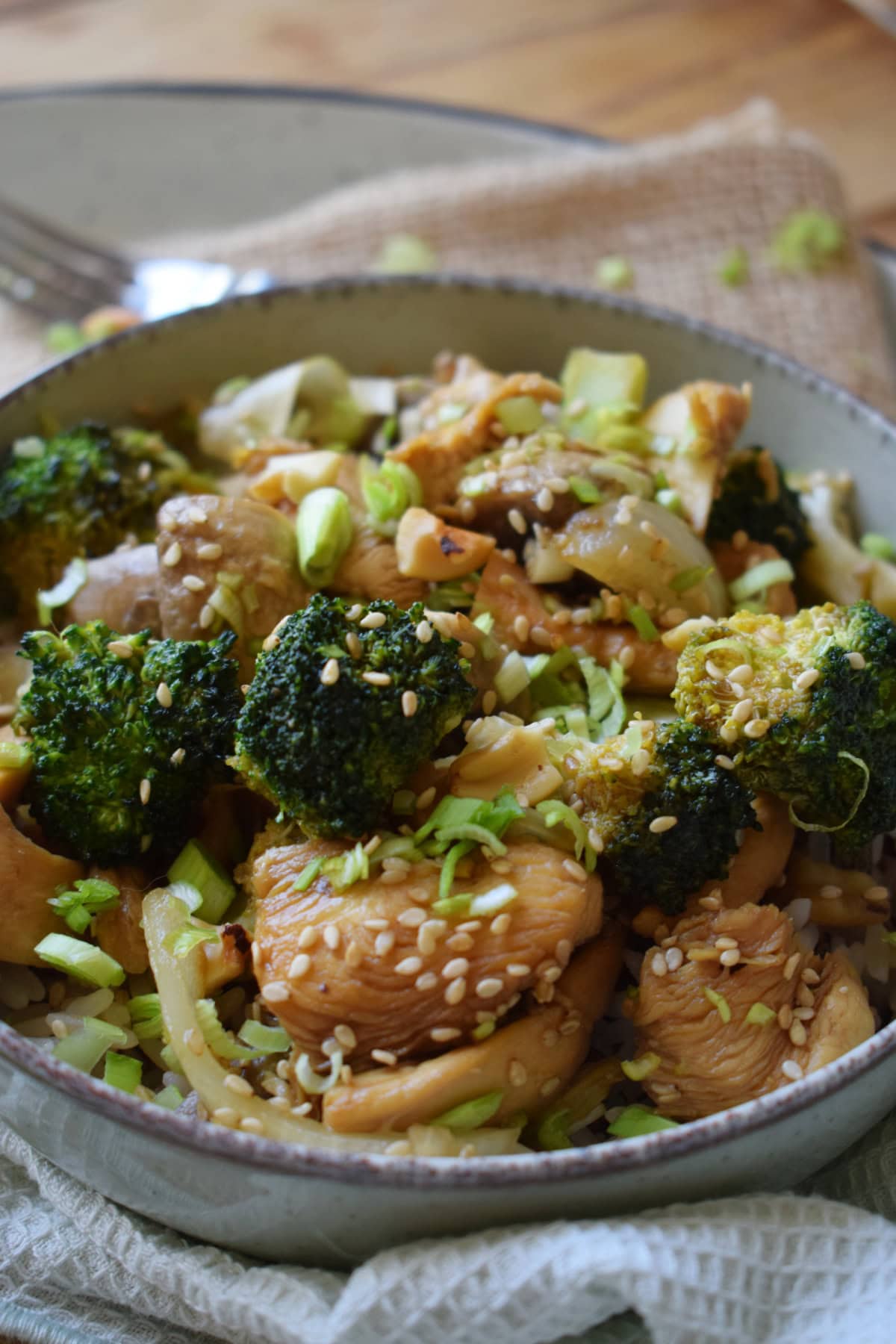 Chicken Broccoli and Cashew Stir Fry - Julia's Cuisine