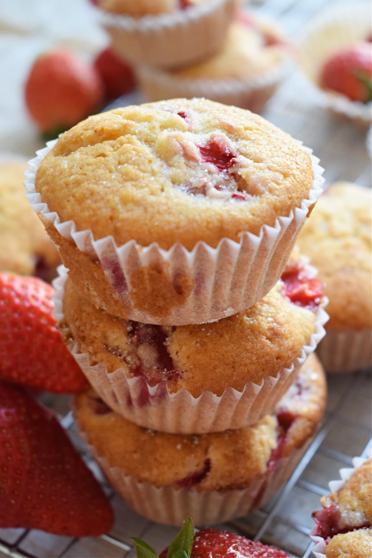 Strawberry Shortcake Muffins - Julia's Cuisine
