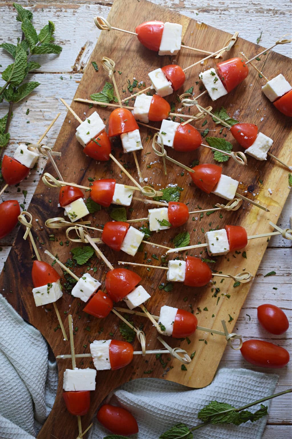 Tomato & Feta Bites - Julia's Cuisine