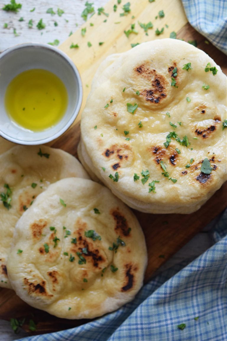 Flatbread Pizza Dough Recipe - Julia's Cuisine