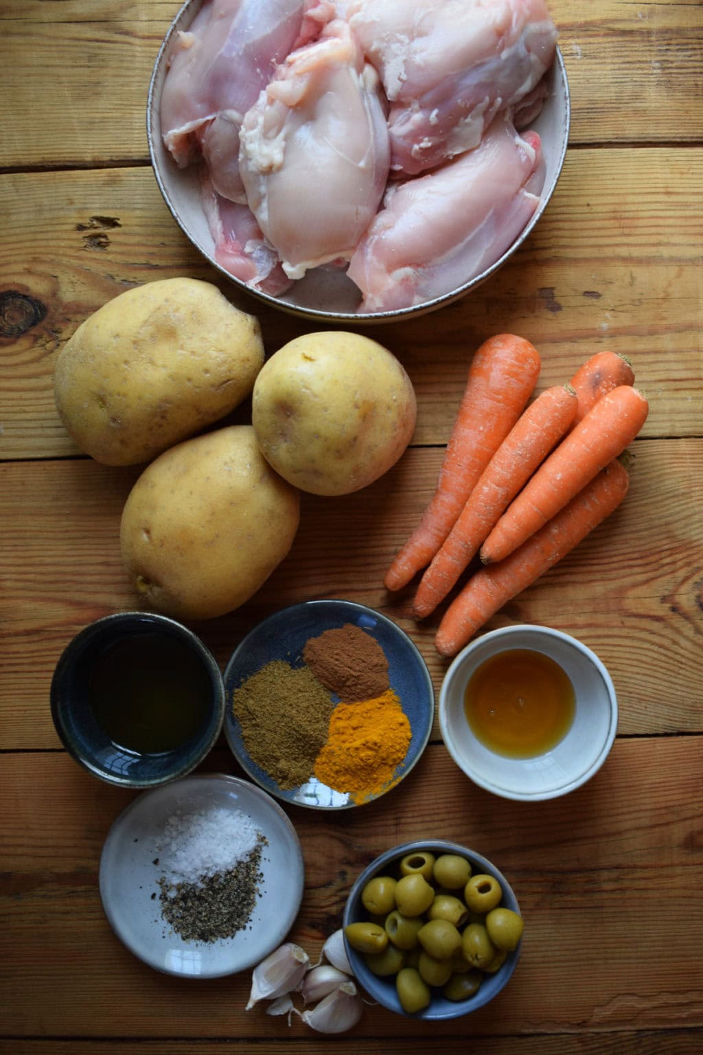 Moroccan spiced Sheet Pan Chicken Dinner - Julia's Cuisine