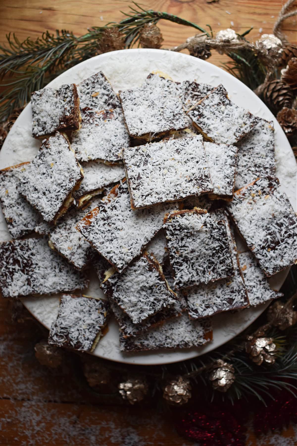 Coconut Christmas Crack - Julia's Cuisine