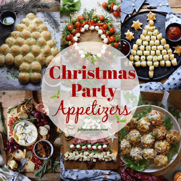 Christmas Party Appetizers - Julia's Cuisine