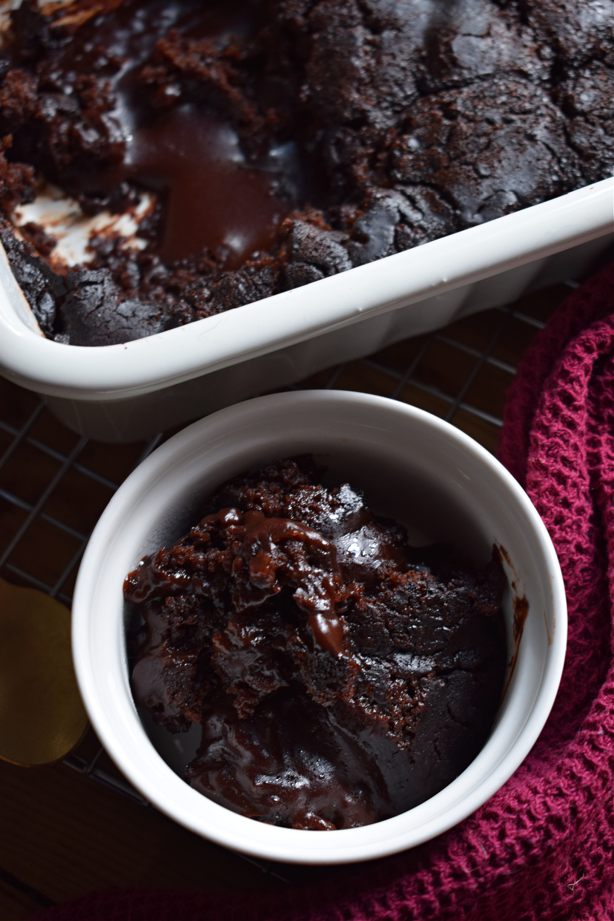 Chocolate Self Saucing Pudding - Julia's Cuisine