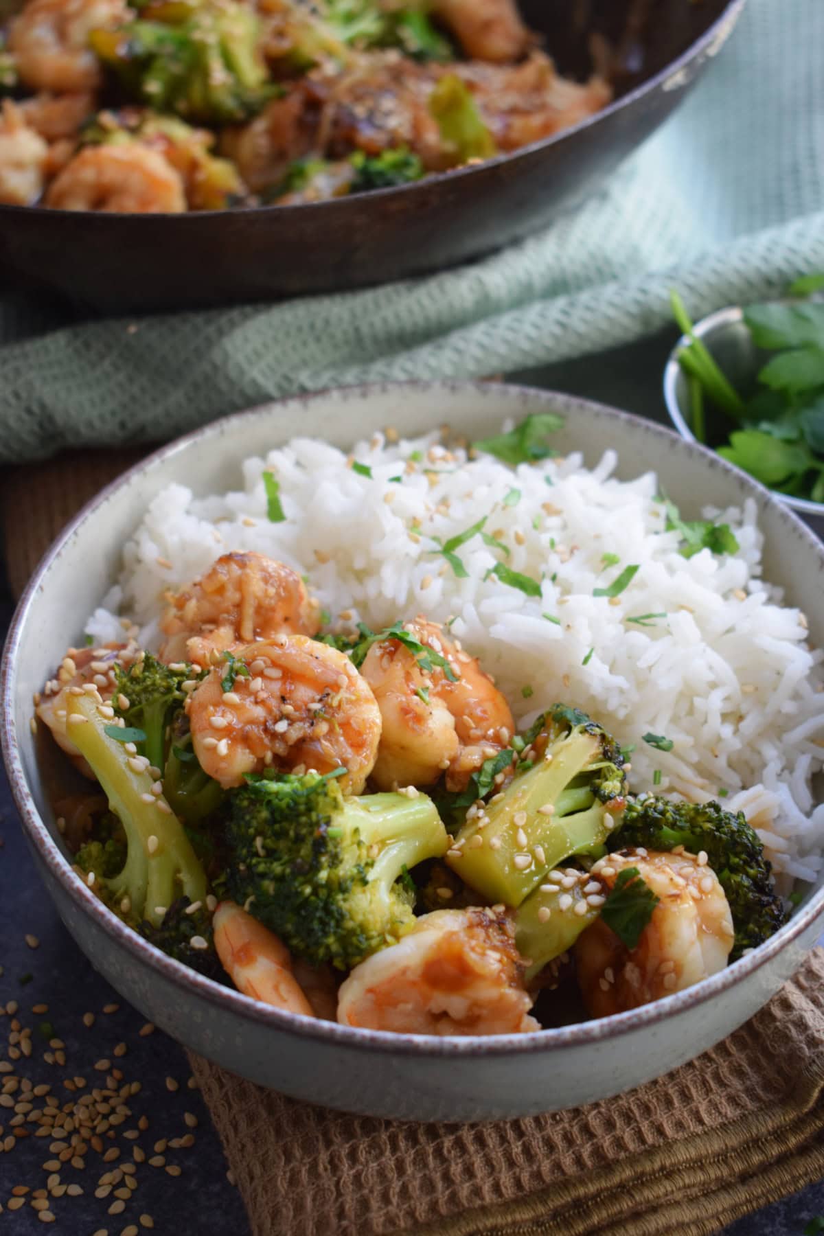 Shrimp and Broccoli Stir Fry - Julia's Cuisine