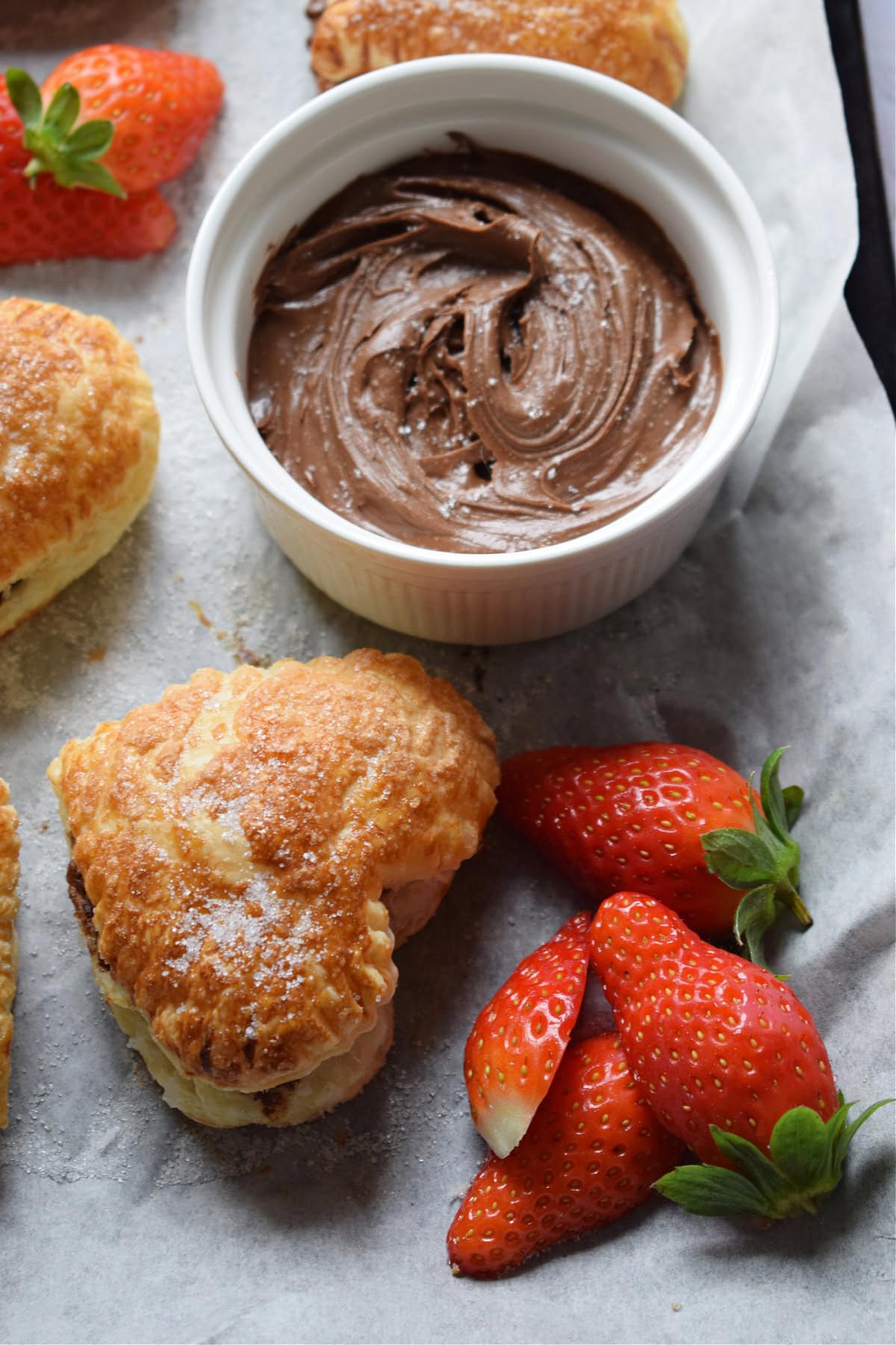Nutella Puff Pastry Hearts - Julia's Cuisine