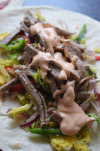Steak Salad Wraps - Julia's Cuisine