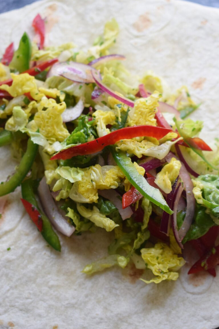 Steak Salad Wraps - Julia's Cuisine