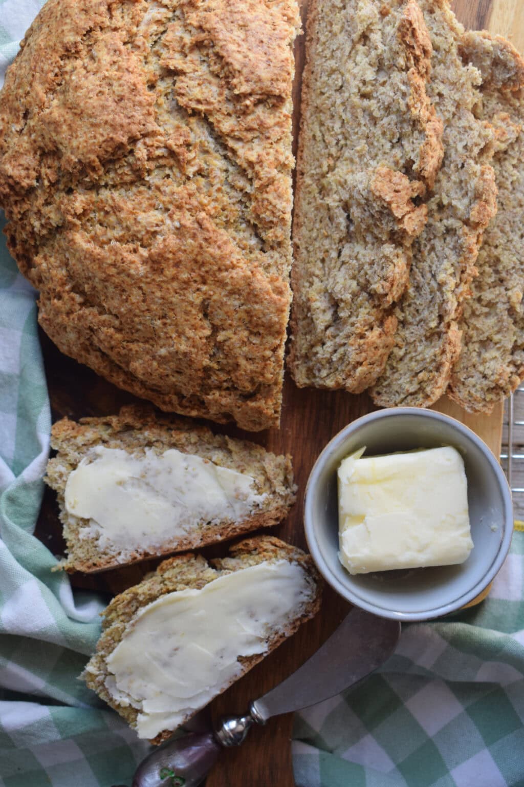 No Yeast Whole Wheat Bread - Julia's Cuisine
