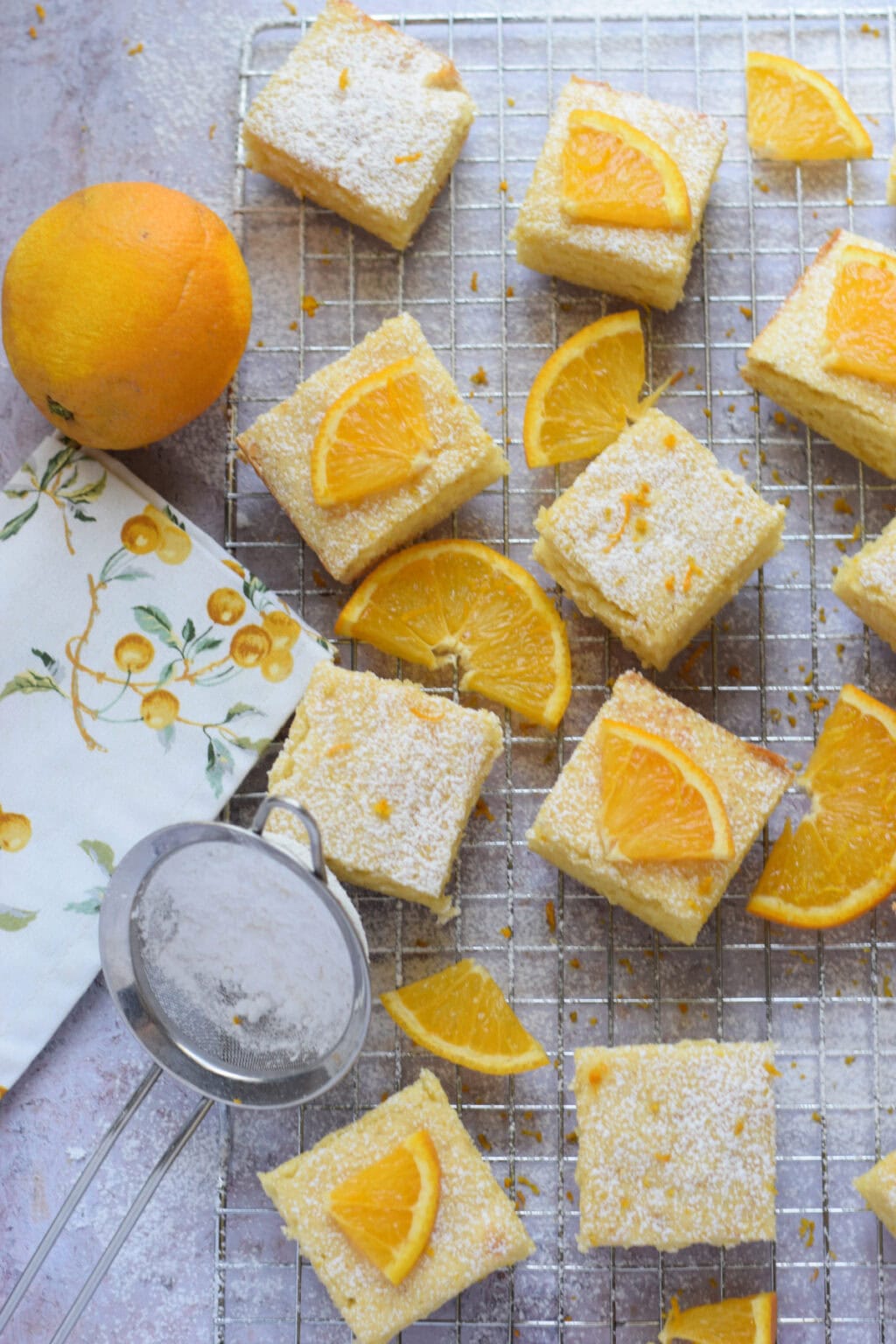 Orange Sour Cream Cake - Julia's Cuisine