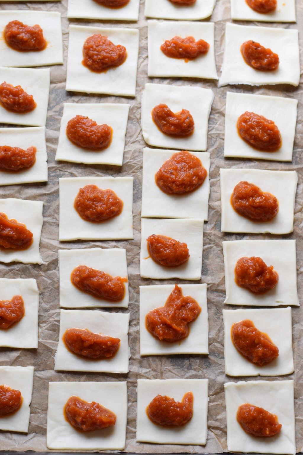 Puff Pastry Pizza Bites - Julia's Cuisine
