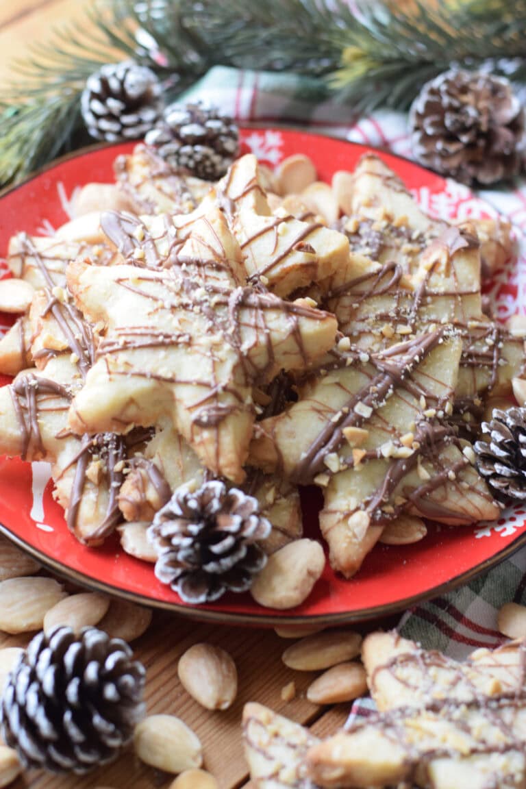 Chocolate Dipped Whipped Shortbread - Julia's Cuisine