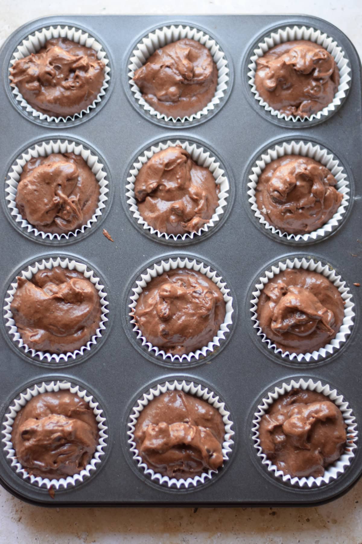 Double Chocolate Buttermilk Muffins - Julia's Cuisine