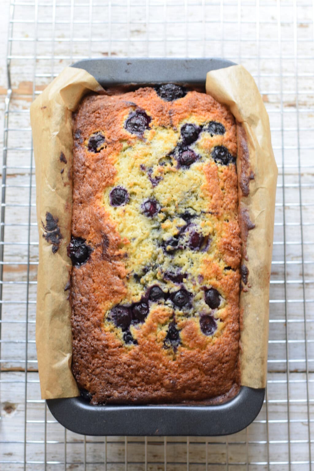 Lemon Blueberry Loaf Cake - Julia's Cuisine