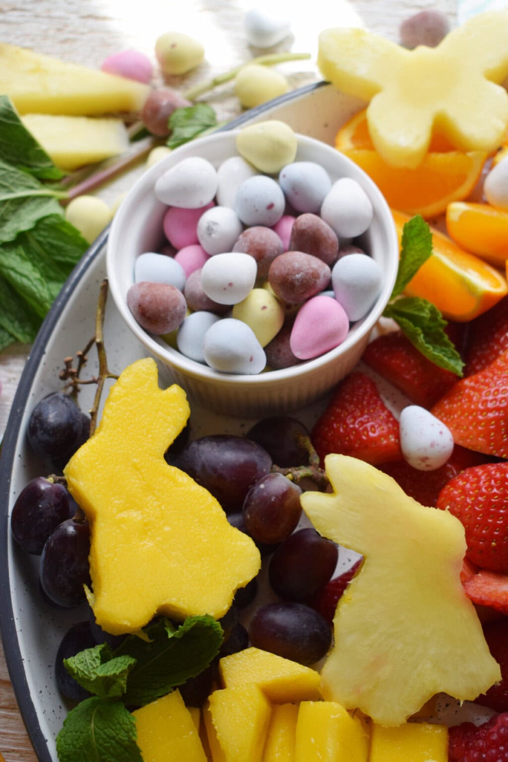 Easter Fruit Platter - Julia's Cuisine
