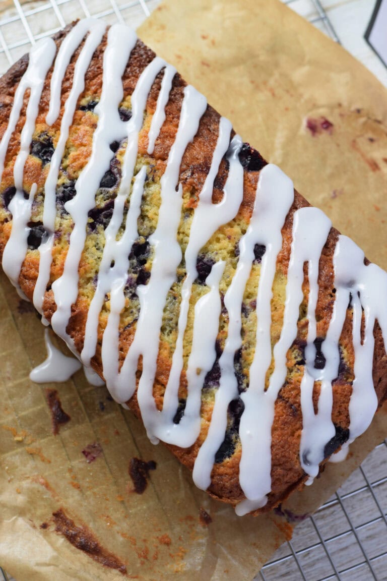 Lemon Blueberry Loaf Cake - Julia's Cuisine