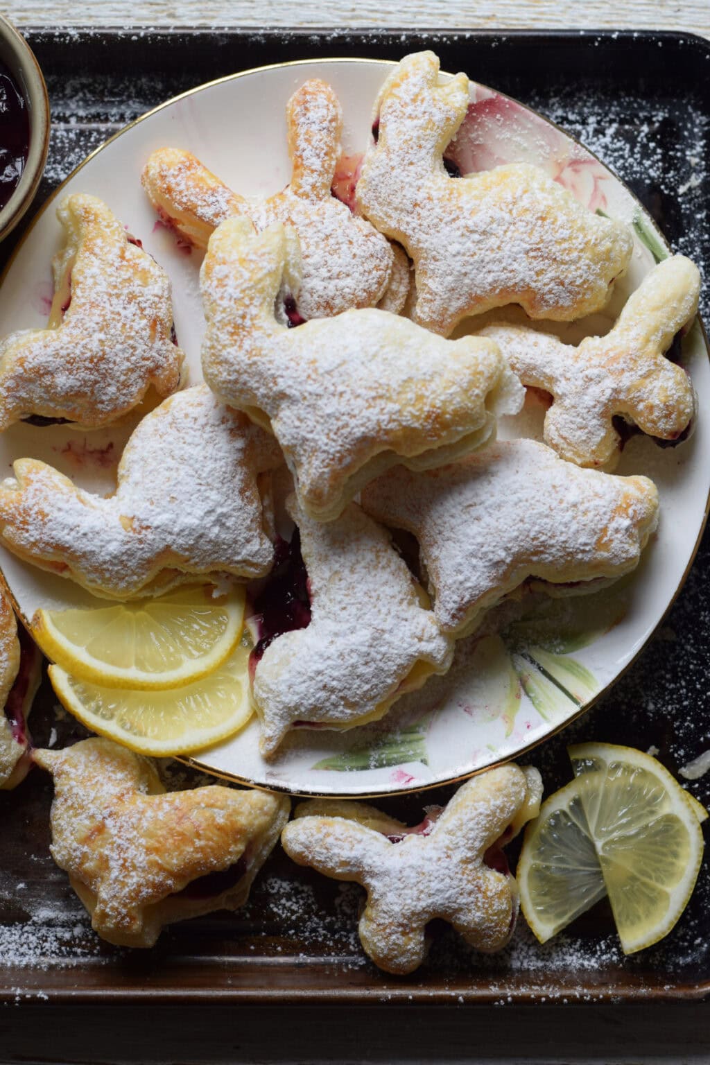 Blueberry Lemon Puff Pastry Recipe - Julia's Cuisine