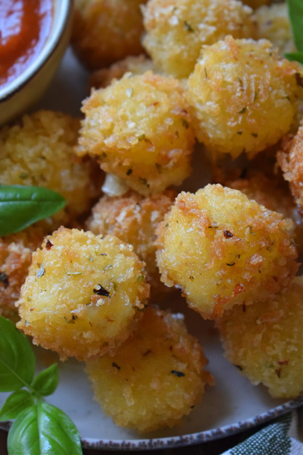 Panko Crusted Mozzarella Cheese - Julia's Cuisine