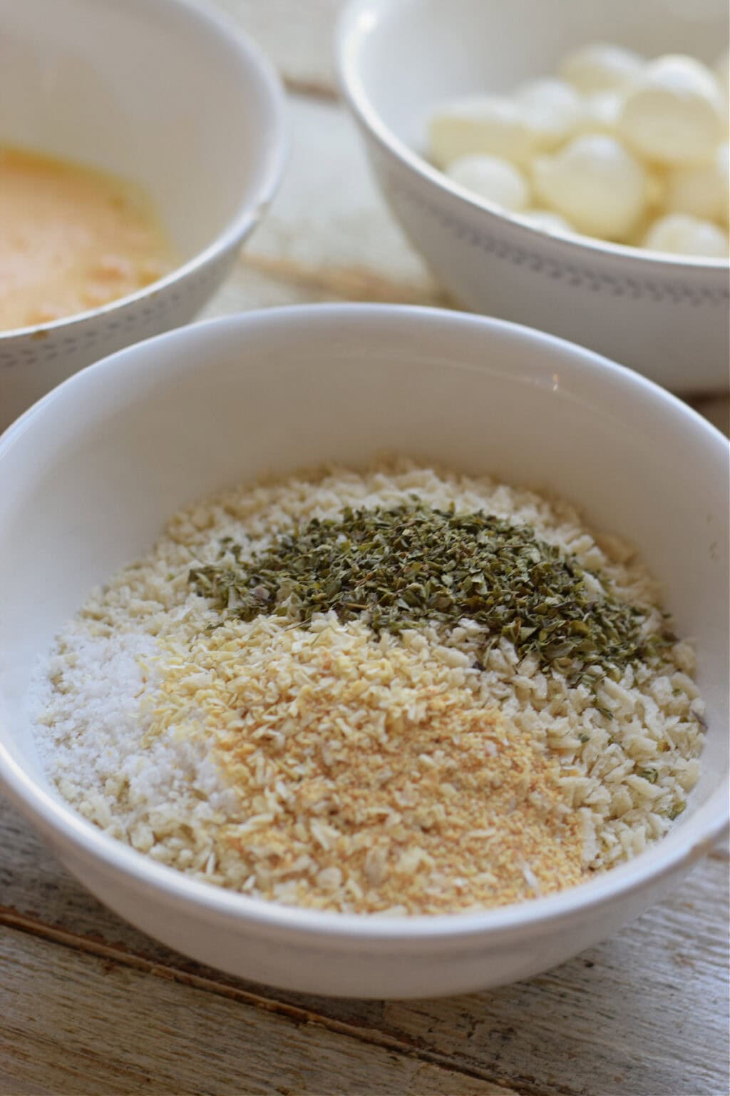 Panko Crusted Mozzarella Cheese - Julia's Cuisine