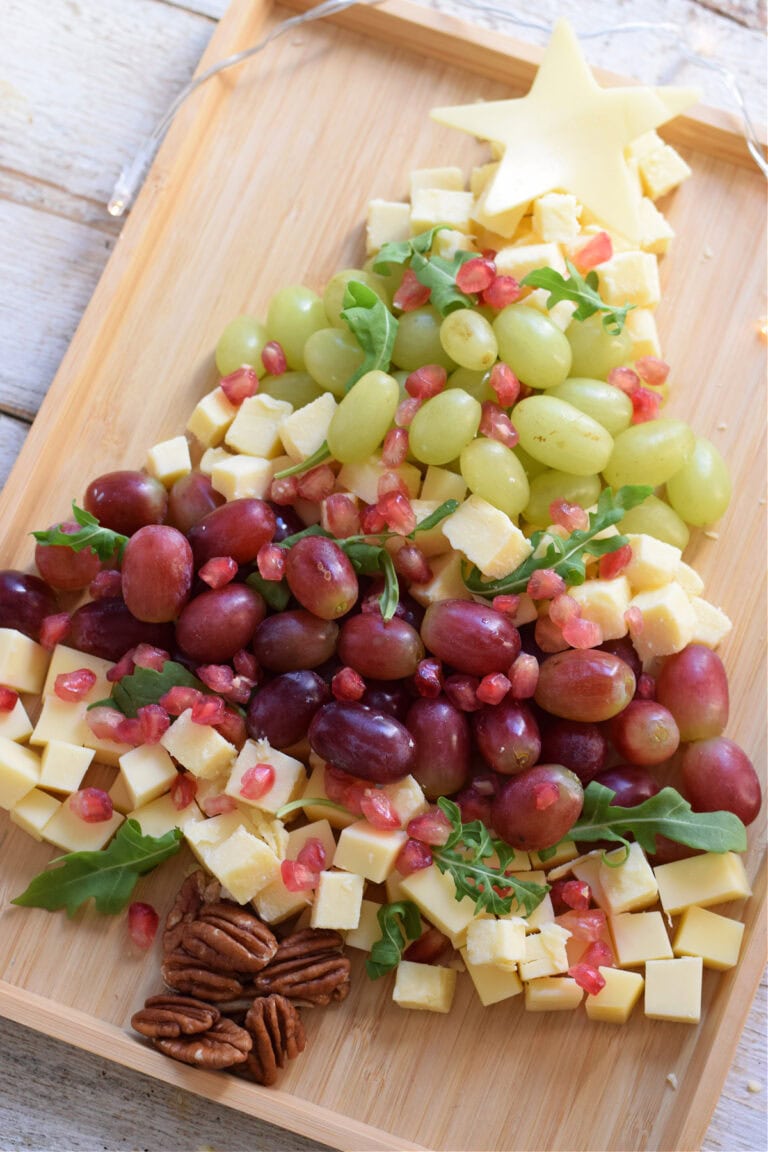 Fruit and Cheese Christmas Tree - Julia's Cuisine
