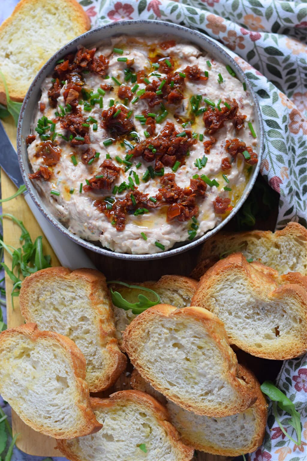 Sun Dried Tomato Dip - Julia's Cuisine