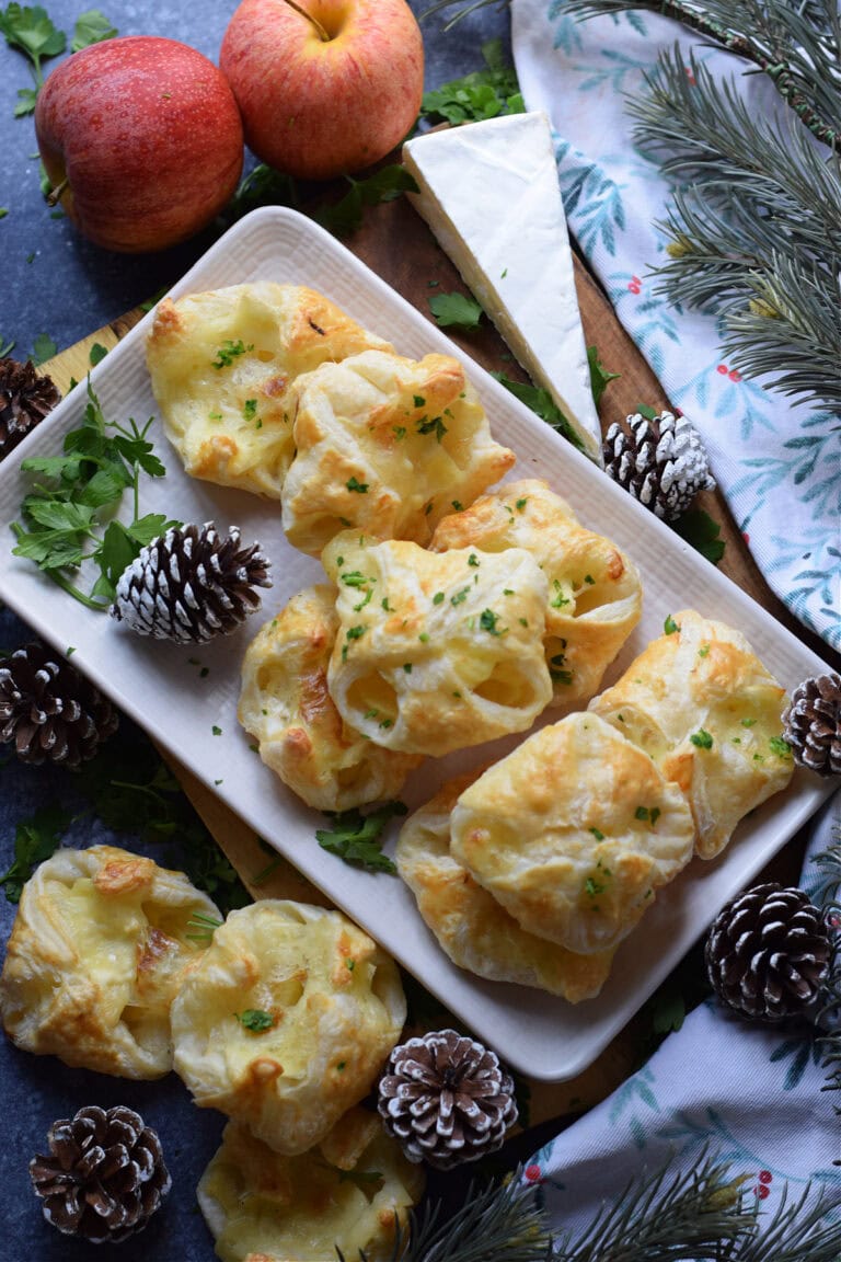 Apple and Brie Puff Pastry - Julia's Cuisine