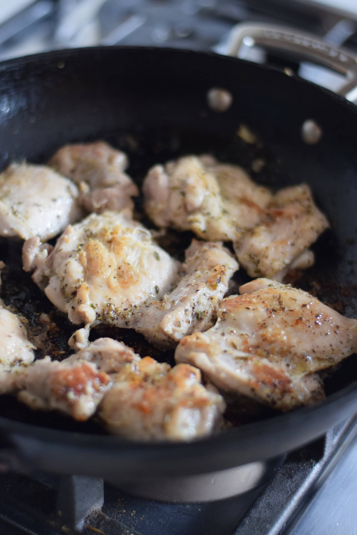 Creamy Lemon Chicken with Asparagus - Julia's Cuisine